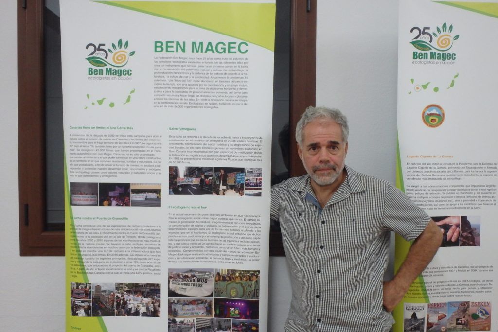Ben Magec mostrará en Arucas su trabajo de compromiso con la naturaleza ...