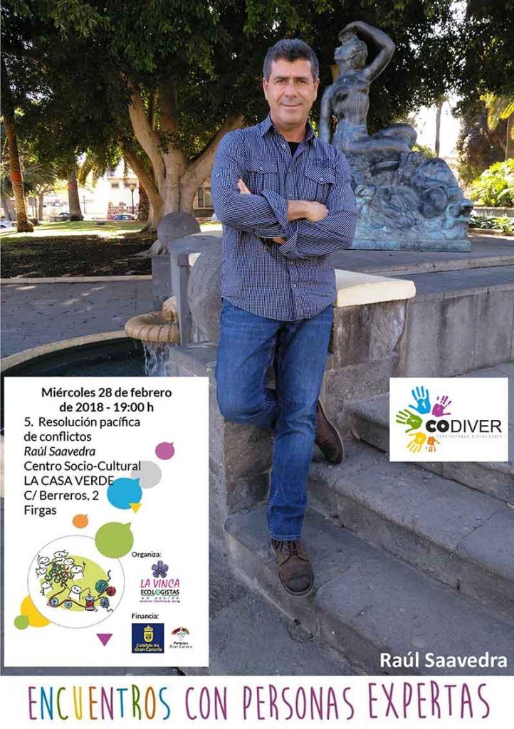 Raúl Saavedra, especialista en “resolución pacífica de conflictos”, último invitado a los ...