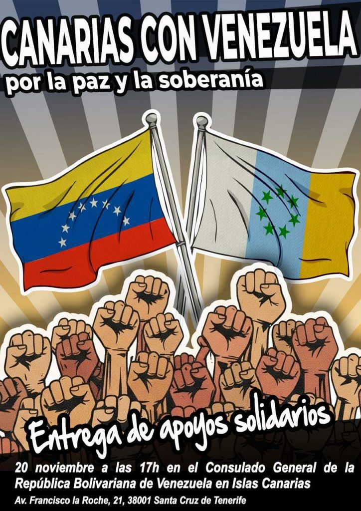 “Canarias con Venezuela por la paz y la soberanía” | Elpaíscanario.com